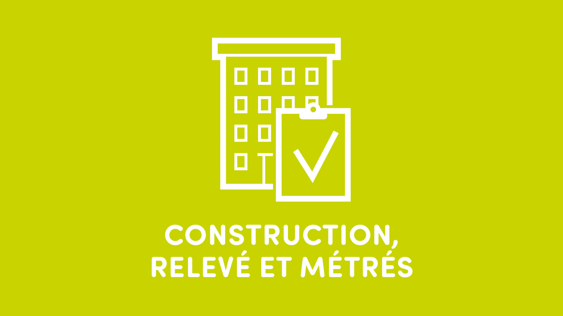 Formation construction, relevé et métrés - Métier du bâtiment