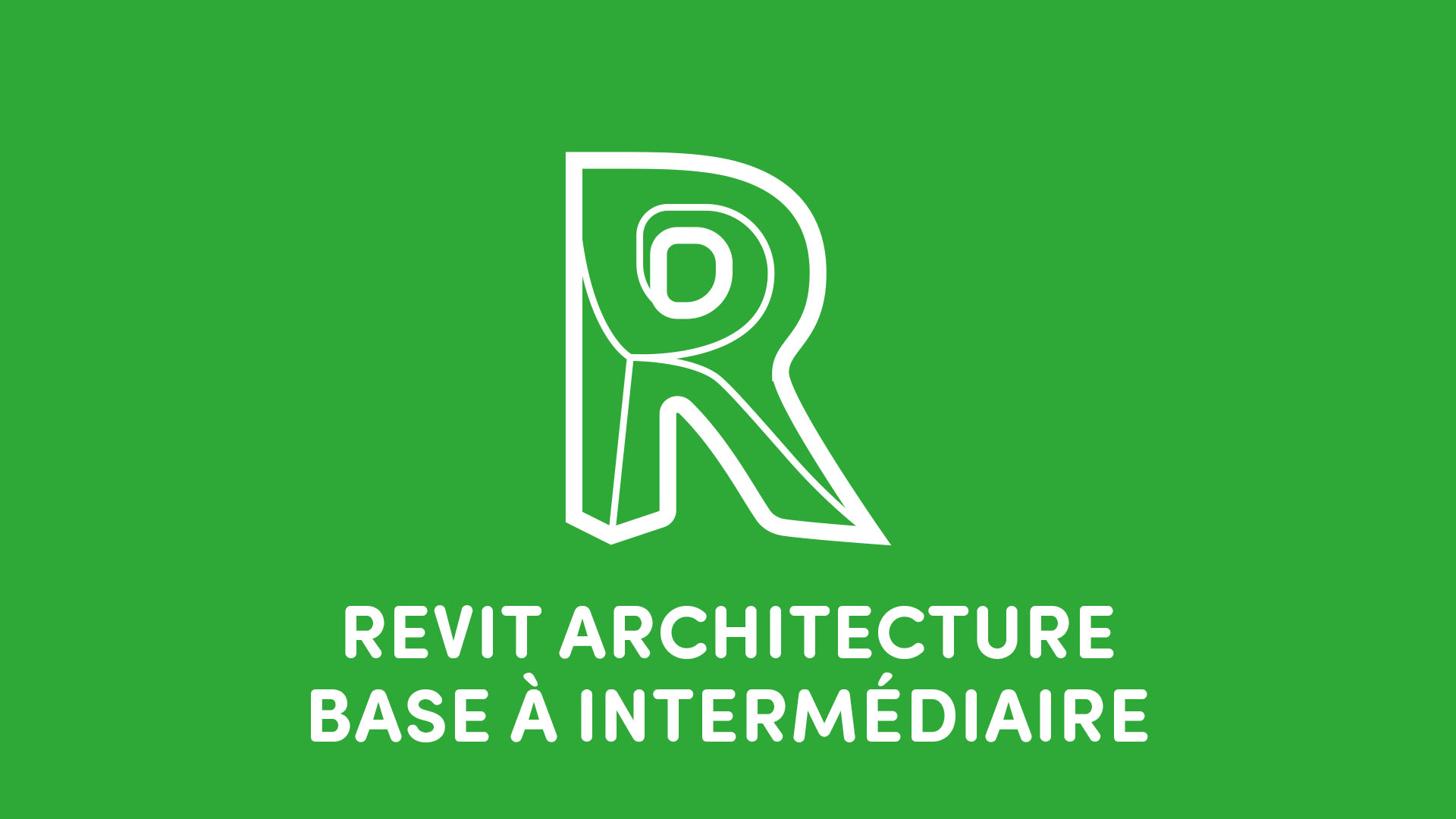 Formation Introduction à Revit - Prise en main du logiciel